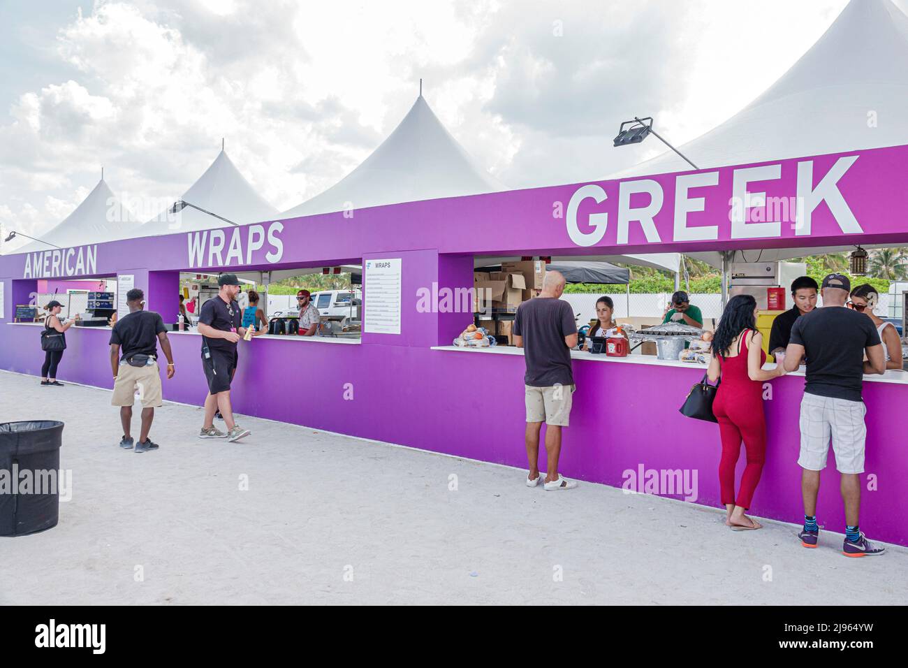 Miami Beach Florida,FTX Off the Grid free event,Race Weekend Grand Prix ...