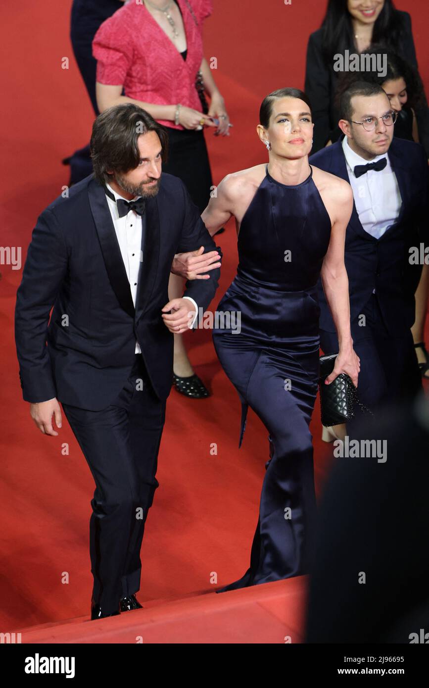 Cannes, France. 20th May, 2022. Charlotte Casiraghi and French producer ...