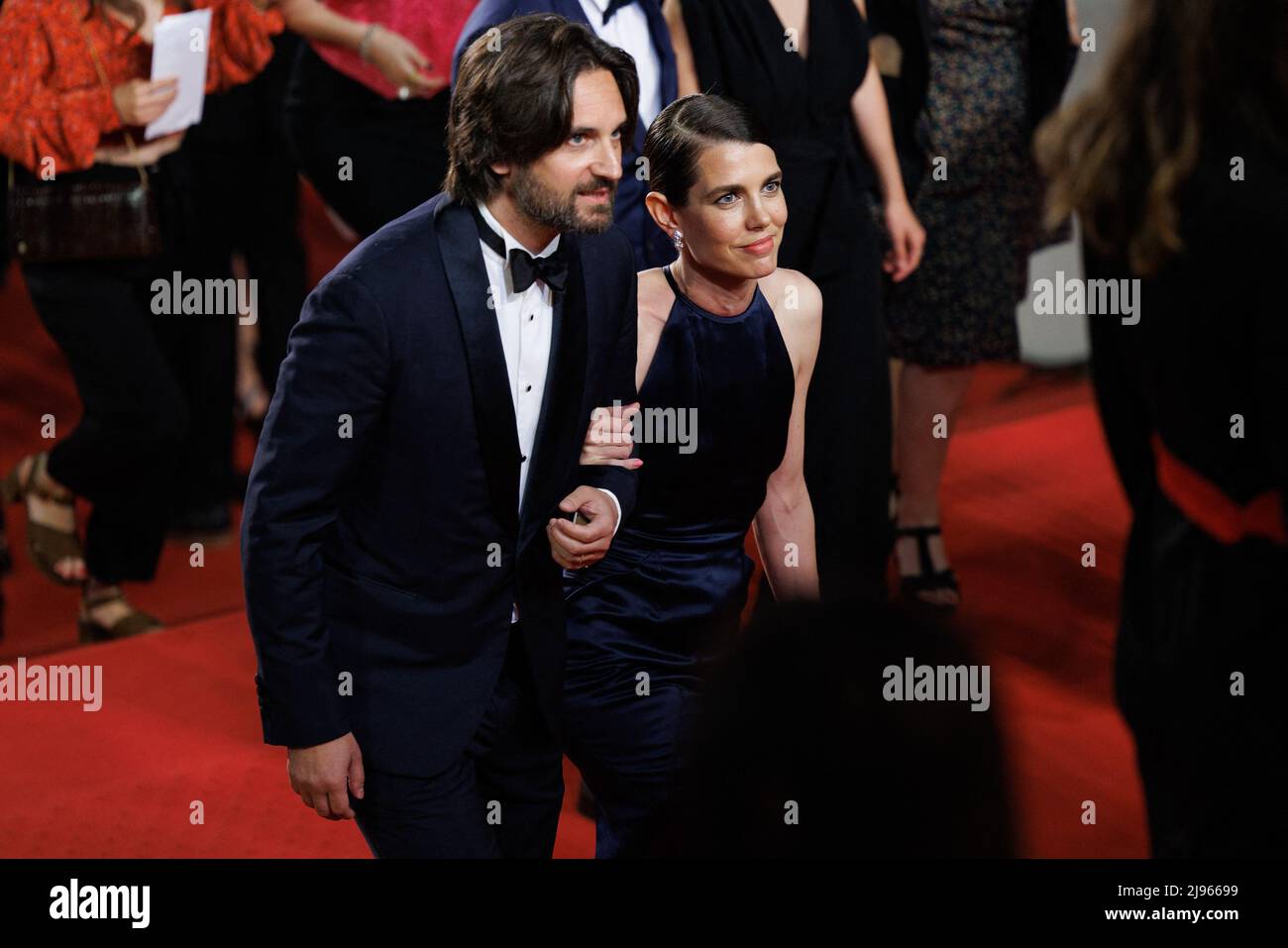 Cannes, France. 20th May, 2022. Charlotte Casiraghi and French producer ...