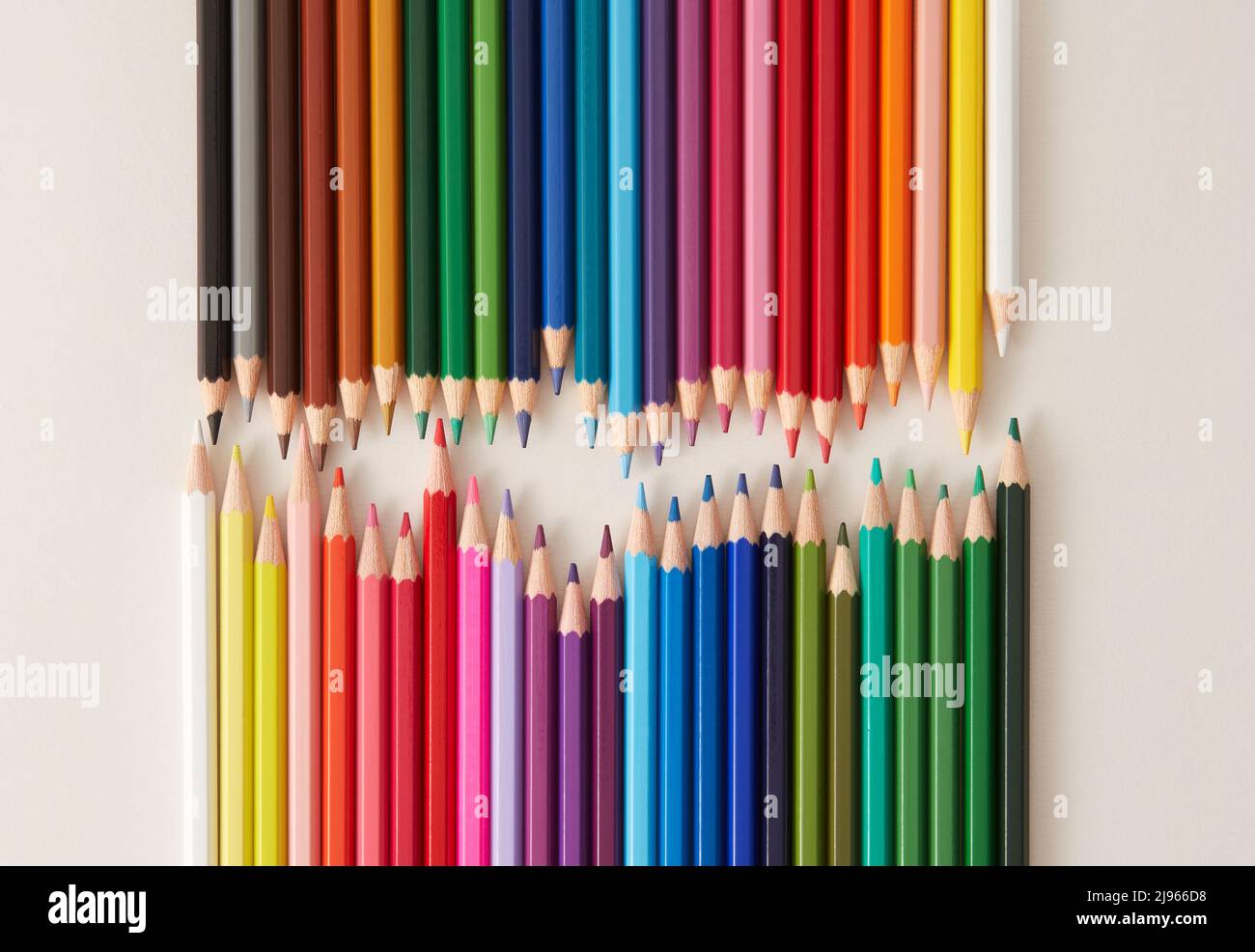 Long red pencils hi-res stock photography and images - Alamy