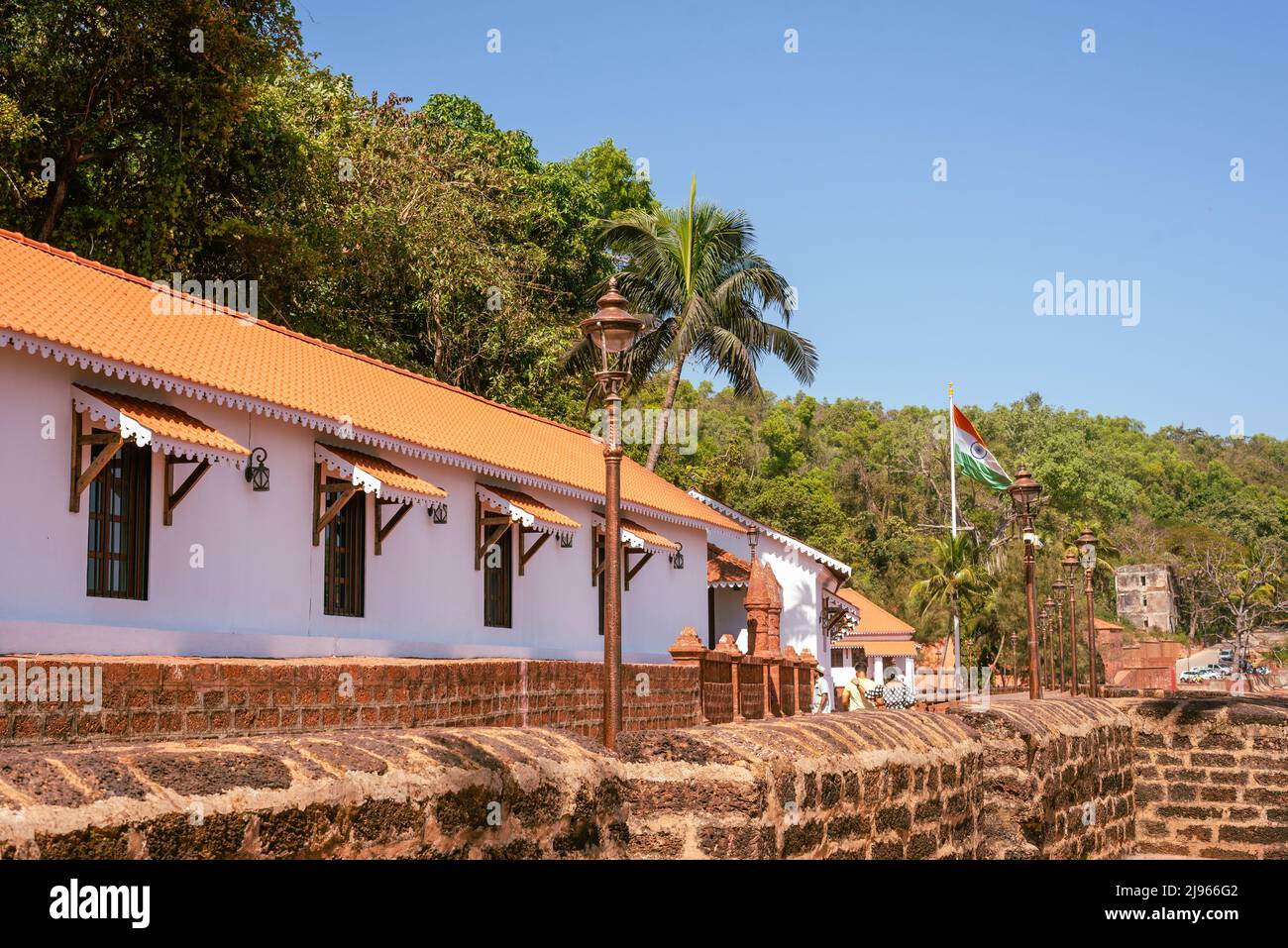 Aguada Jail Goa India Feb 5th 2022 Renovated Aguada Central Jail and ...