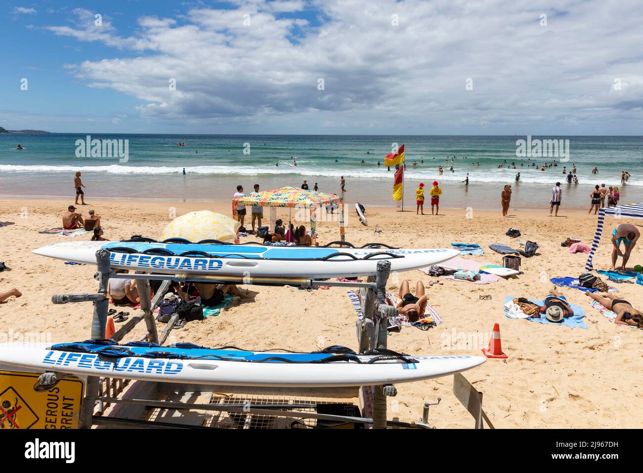 Manly Beach Sydney surf rescue teams, Sydney,NSW,Australia Stock Photo ...