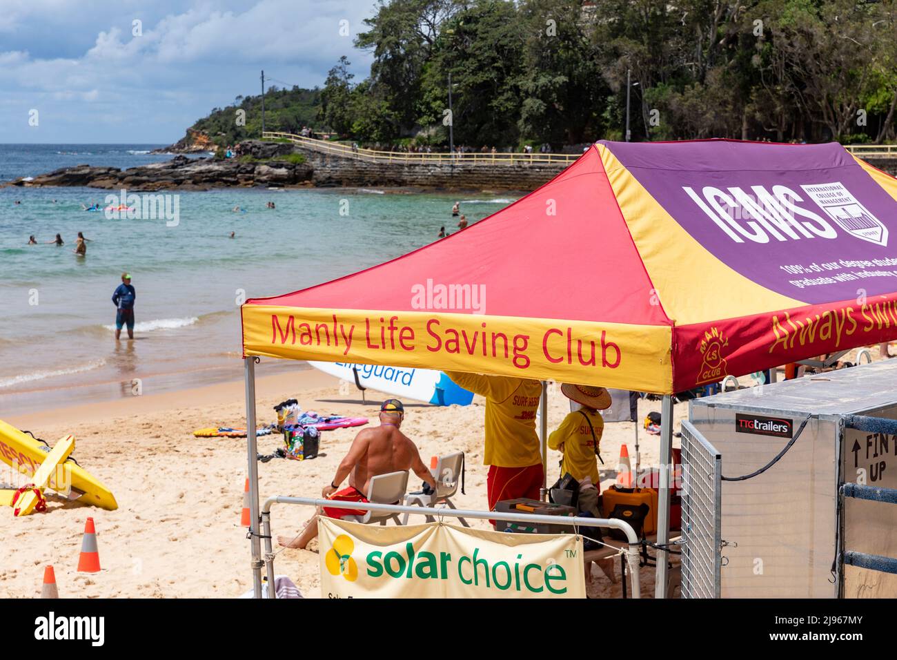 Manly Beach Sydney surf rescue teams, Sydney,NSW,Australia Stock Photo ...