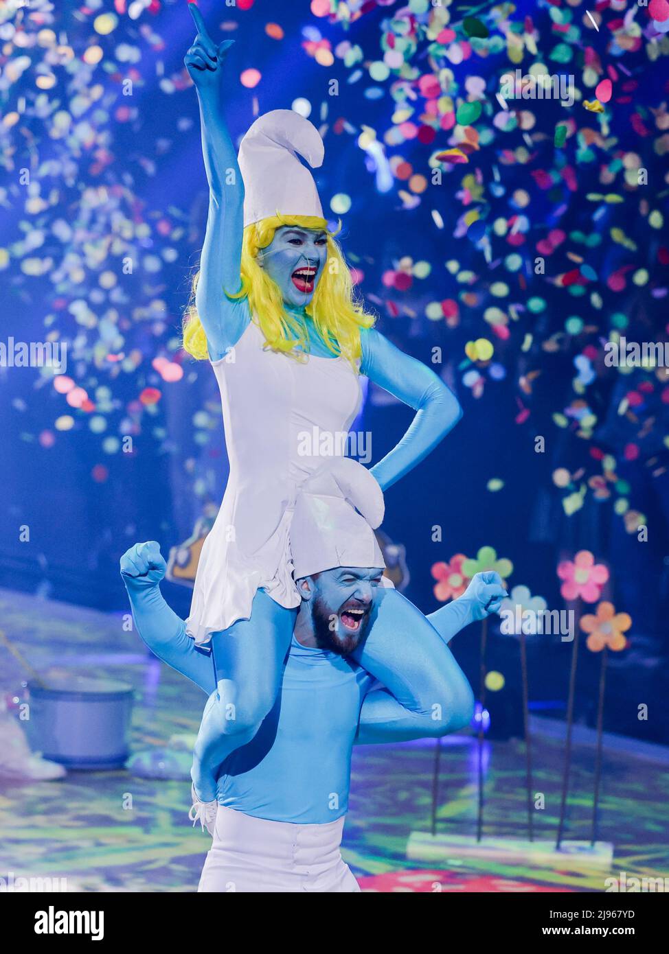 Cologne, Germany. 20th May, 2022. Mathias Mester, athlete, and Renata ...