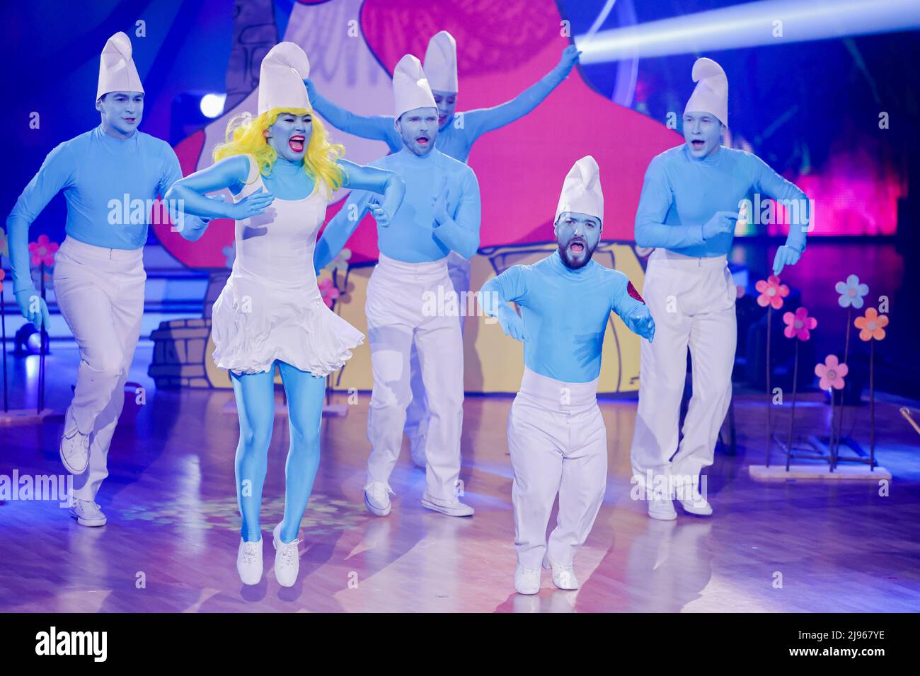 Cologne, Germany. 20th May, 2022. Mathias Mester, athlete, and Renata ...
