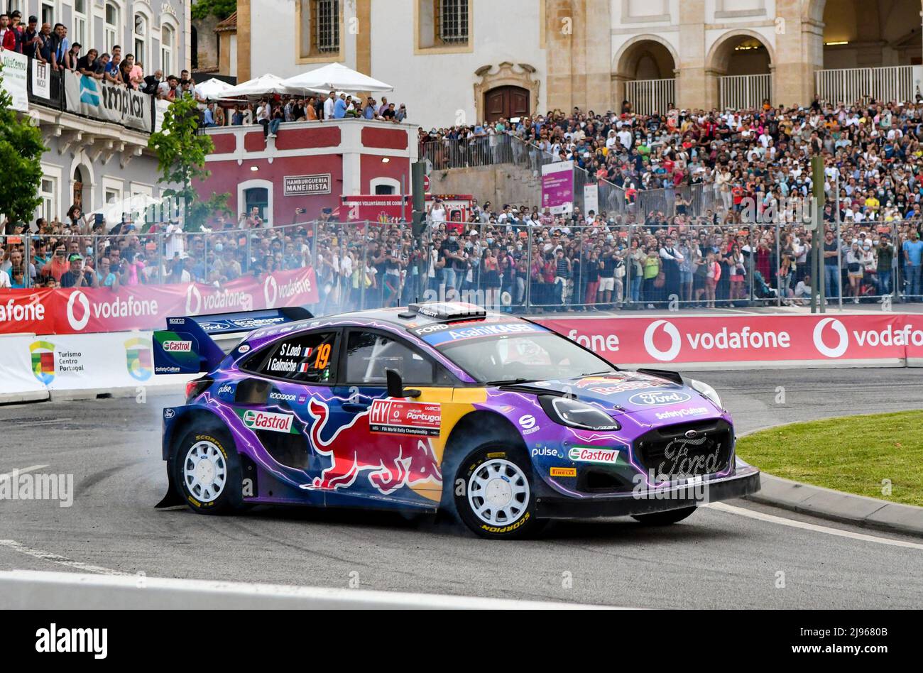 Matosinhos, Portugal. 20th May, 2022. 19 LOEB Sebastien (FRA), GALMICHE ...