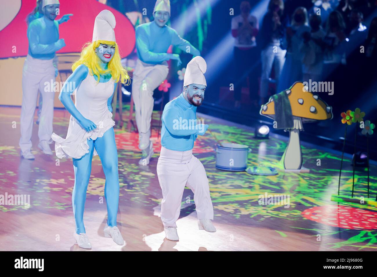 Cologne, Germany. 20th May, 2022. Mathias Mester, athlete, and Renata ...