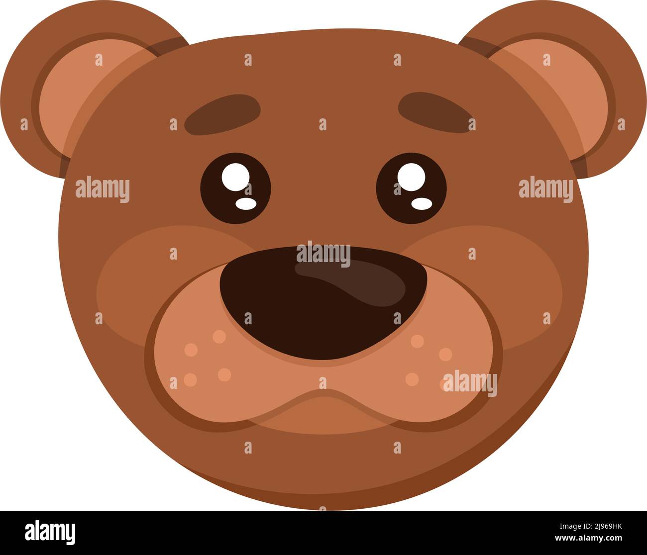 wild bear animal head icon Stock Vector Image & Art - Alamy