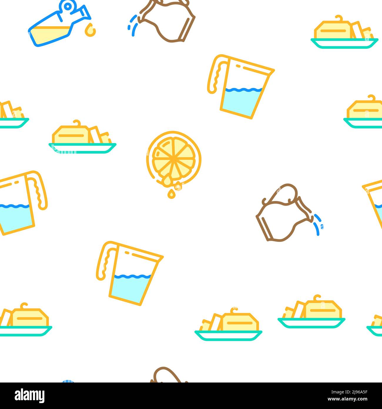 Cook Instruction For Prepare Food Icons Set Vector Stock Vector Image ...