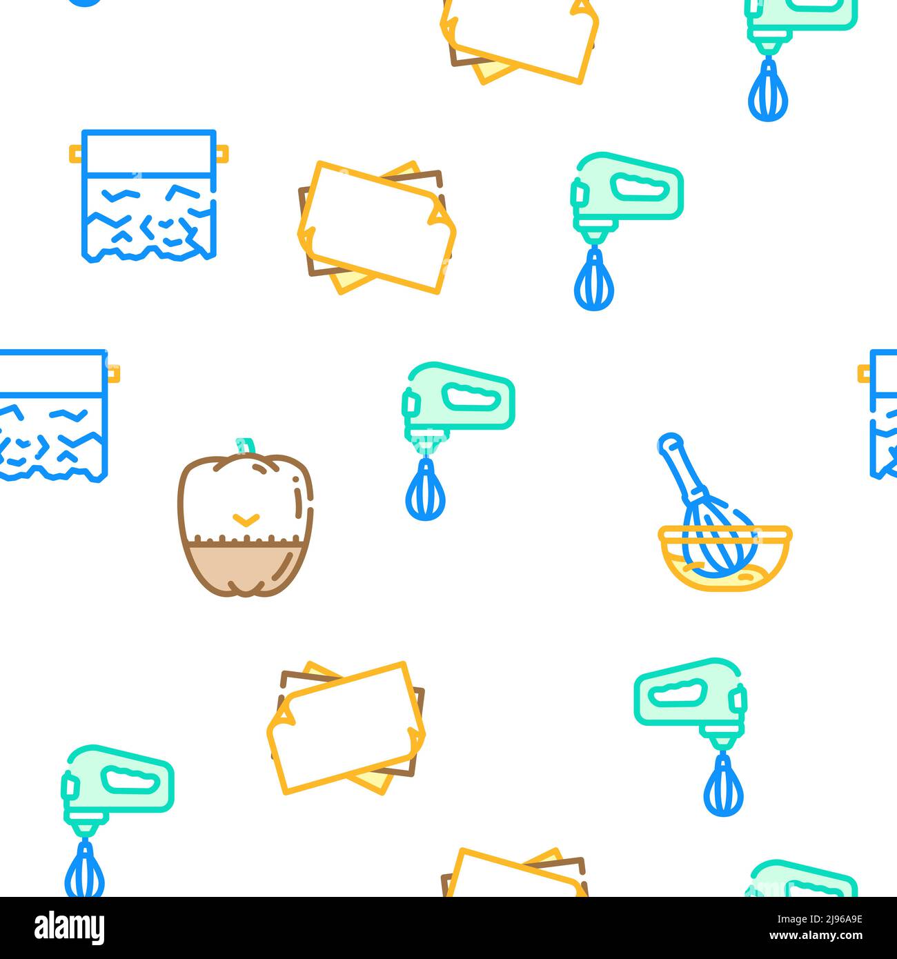 Cook Instruction For Prepare Food Icons Set Vector Stock Vector Image ...