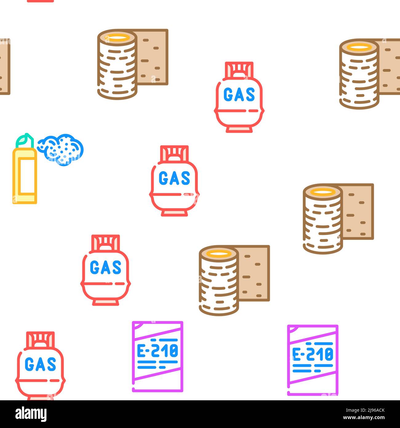 Chemical Industry Production Icons Set Vector Stock Vector Image & Art ...