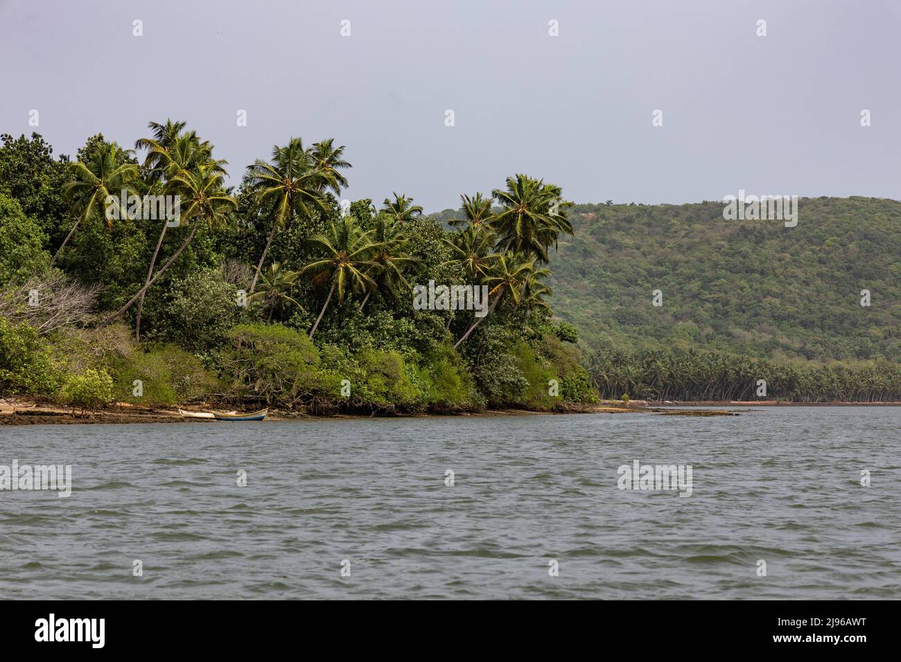 Boating on karli river india hi-res stock photography and images - Alamy