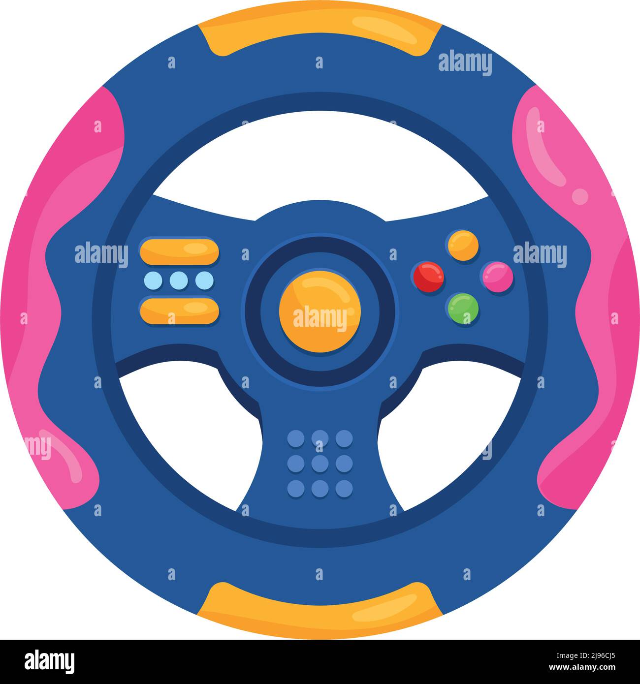 car wheel control game icon Stock Vector Image & Art - Alamy