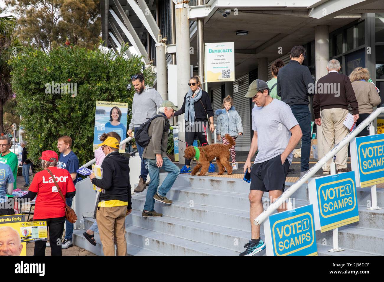 Avalon beach polling station hi-res stock photography and images - Alamy
