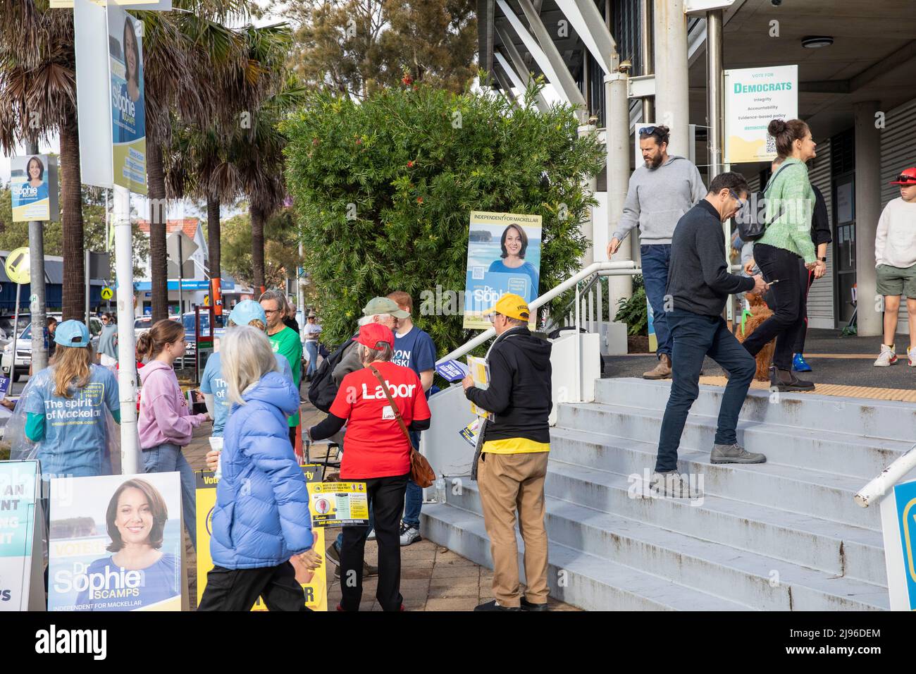 Australia. 21st May, 2022. Australian Federal Election Polling Day ...