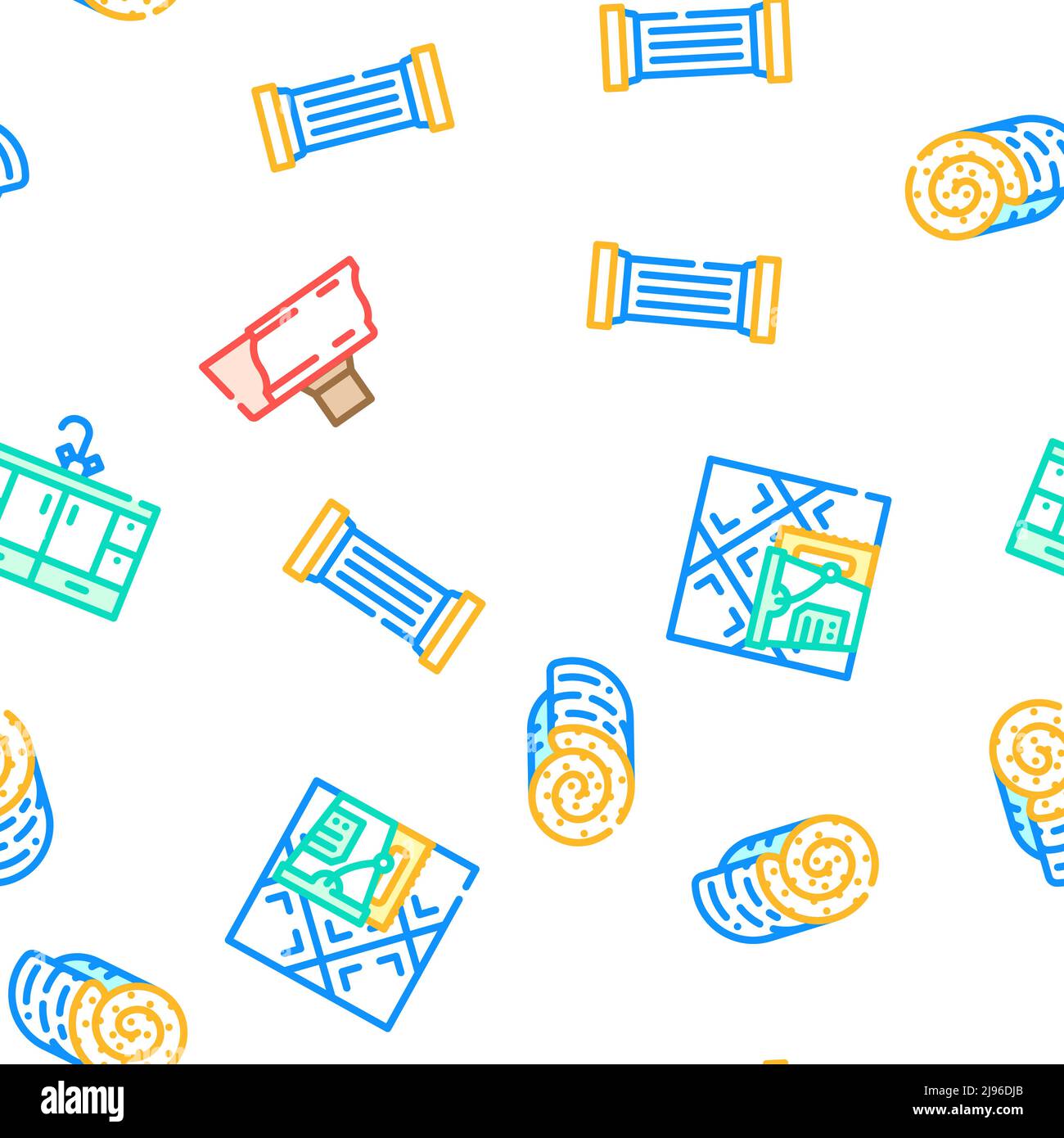 Building Materials And Supplies Icons Set Vector Stock Vector Image ...