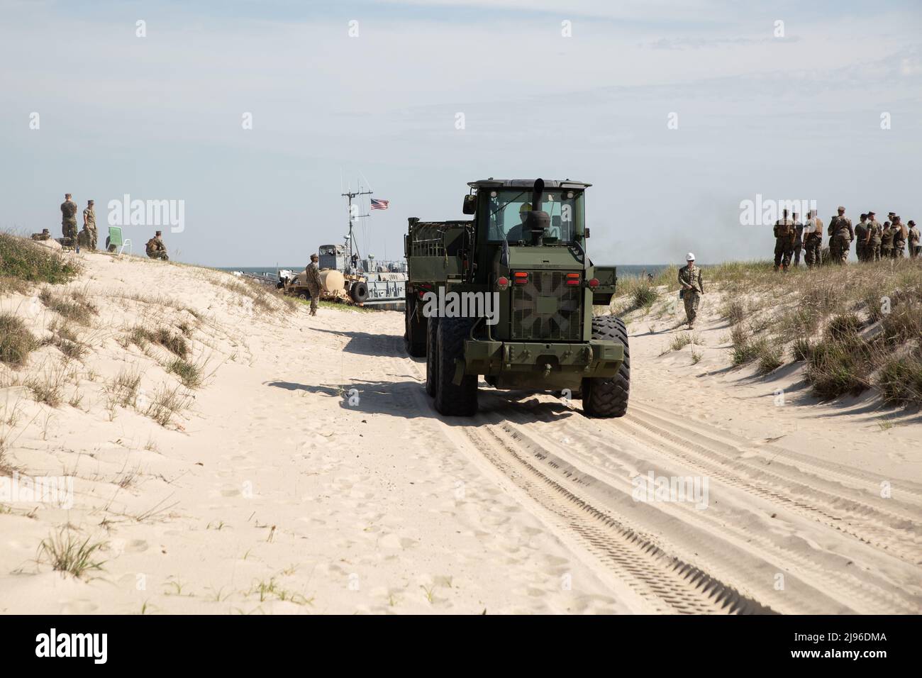 U.S. Marines with Combat Logistics Regiment 24, 2d Marine Logistics ...
