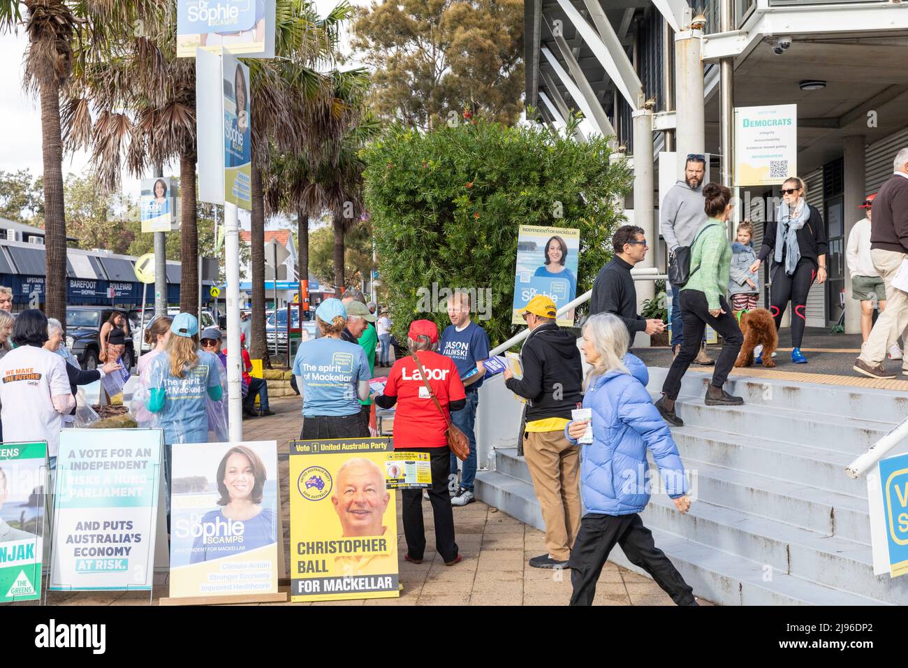 Australia. 21st May, 2022. Australian Federal Election Polling Day ...
