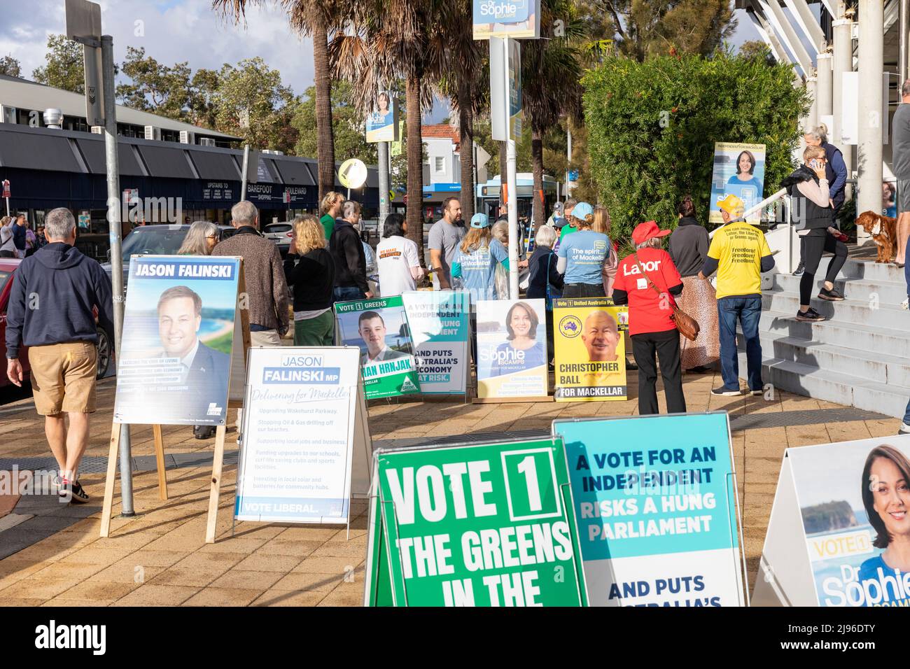 Australia. 21st May, 2022. Australian Federal Election Polling Day ...