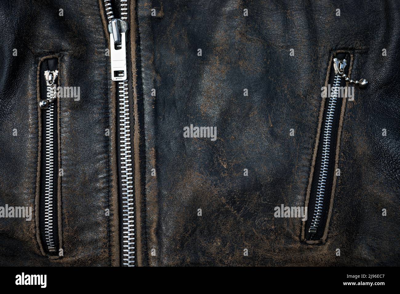 Black Leather Jacket Textures