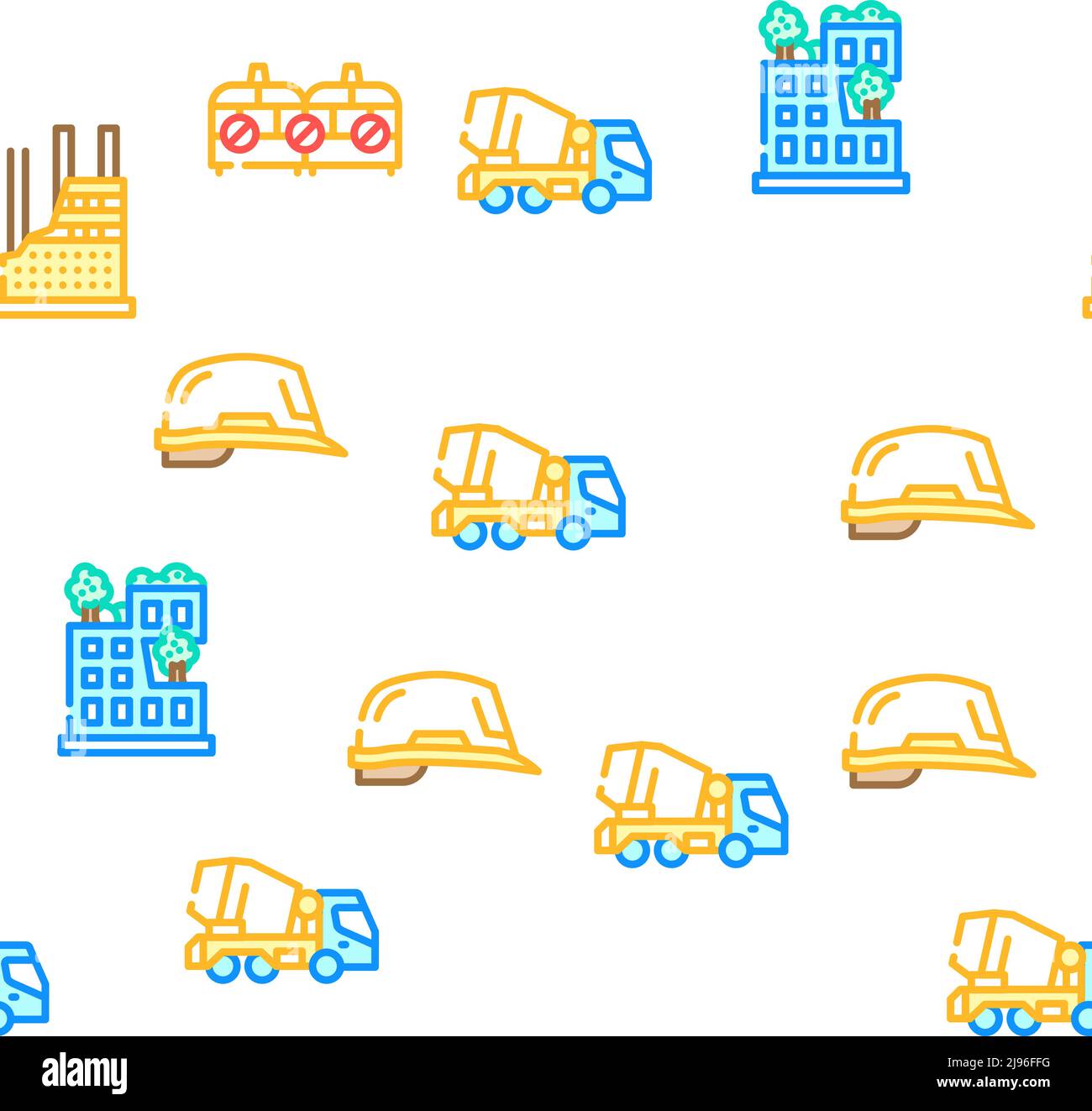 Architect Professional Occupation Icons Set Vector Stock Vector Image ...