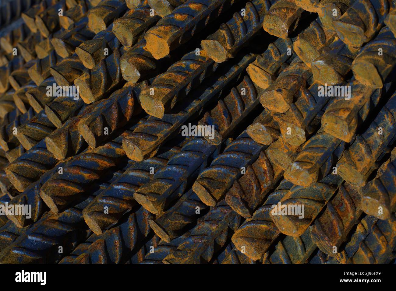 Rebar reinforced steel rods hi-res stock photography and images - Alamy