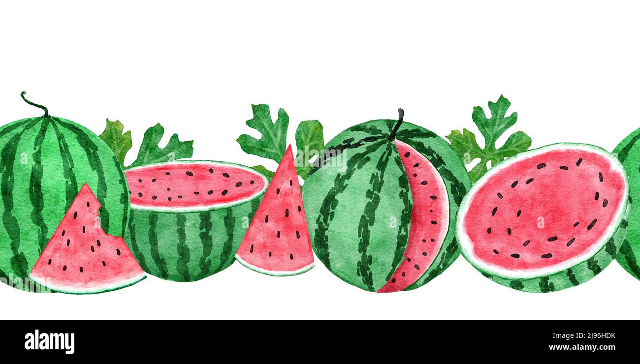 Watermelon Border Clip Art