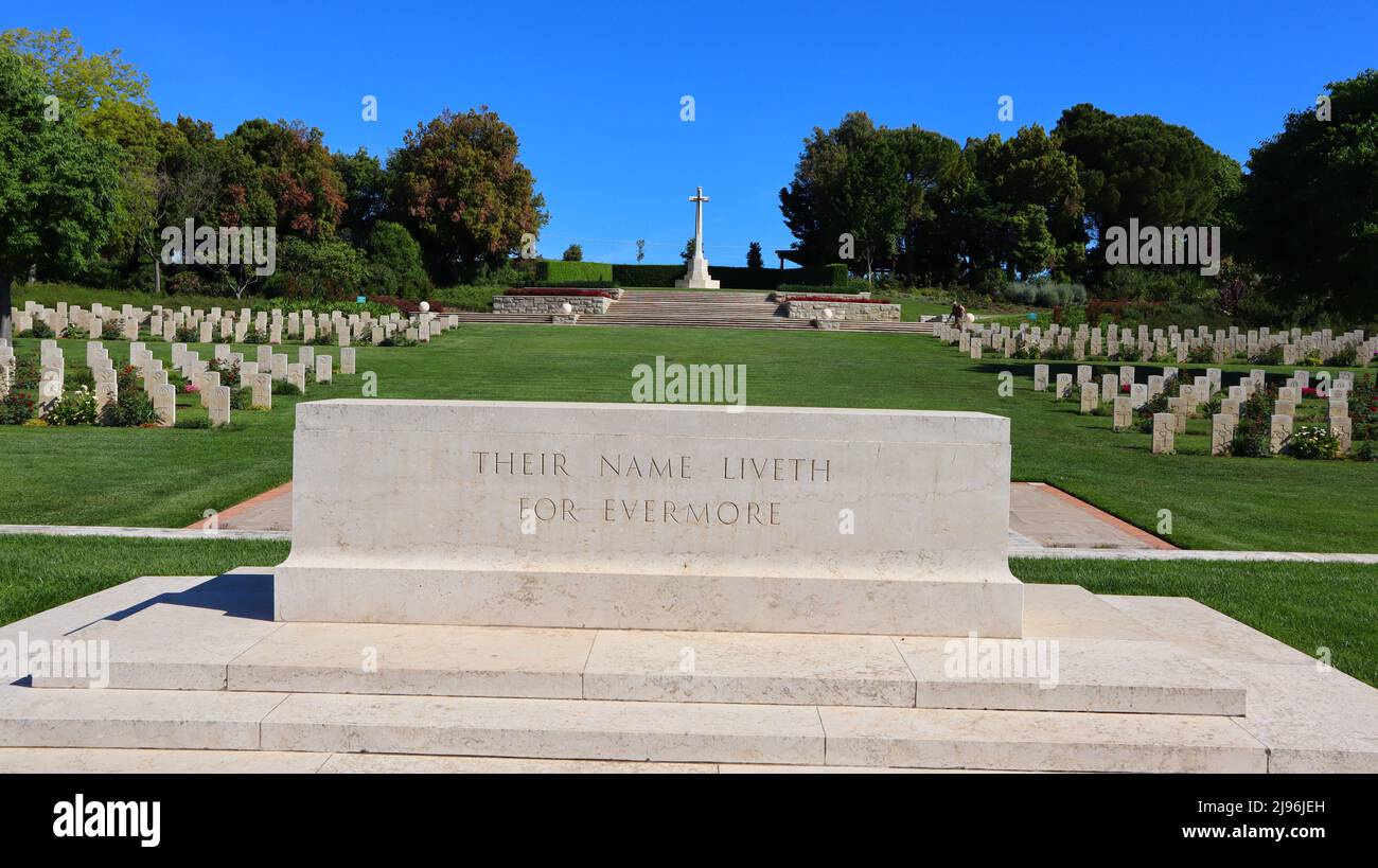 Sangro river war cemetery hi-res stock photography and images - Alamy