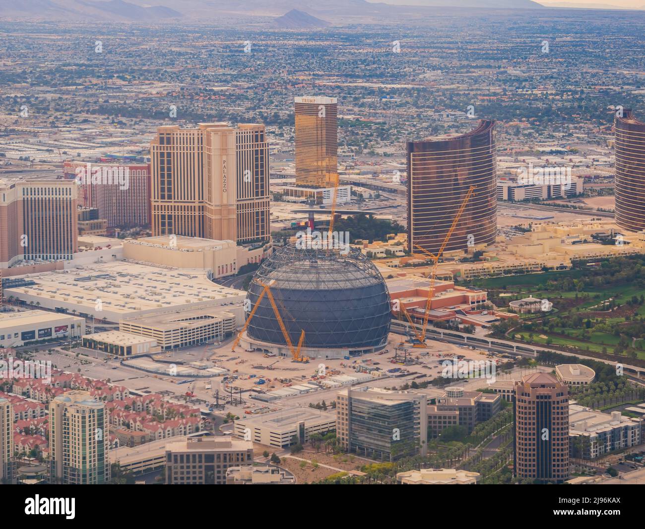 Mgm sphere hi-res stock photography and images - Alamy