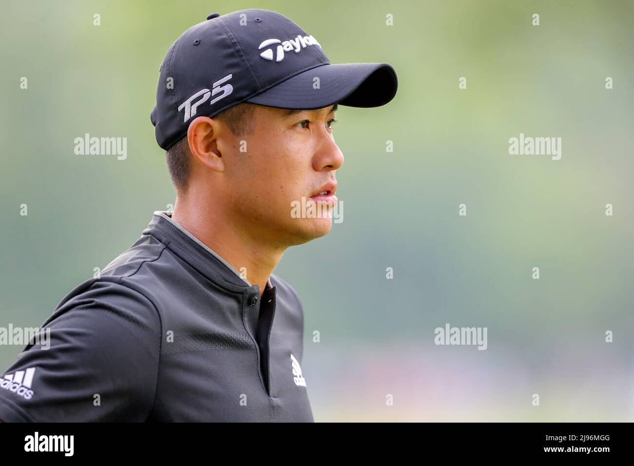 May 20, 2022: Collin Morikawa looks on during the second round of the ...