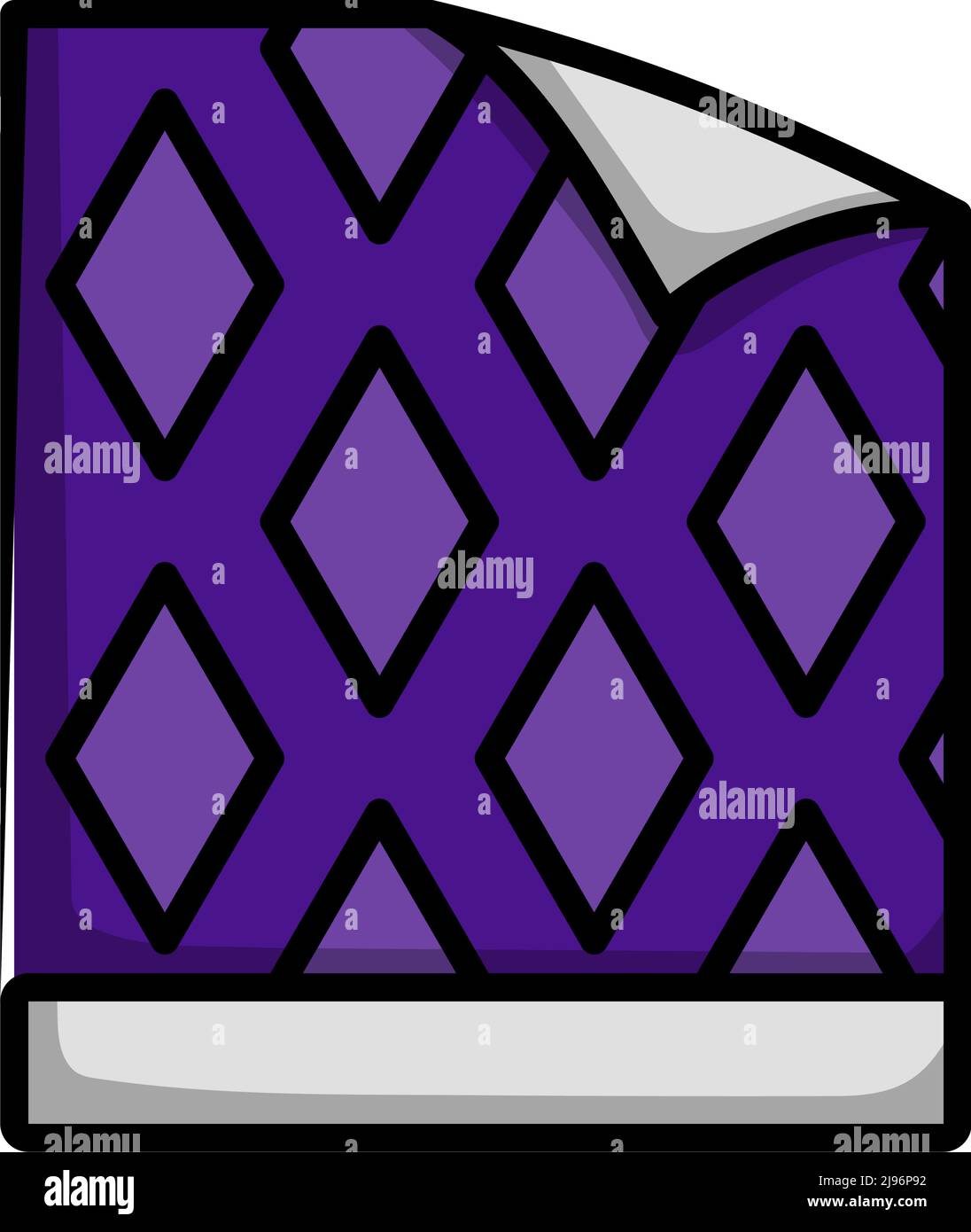 Wallpaper Icon. Editable Bold Outline With Color Fill Design. Vector ...