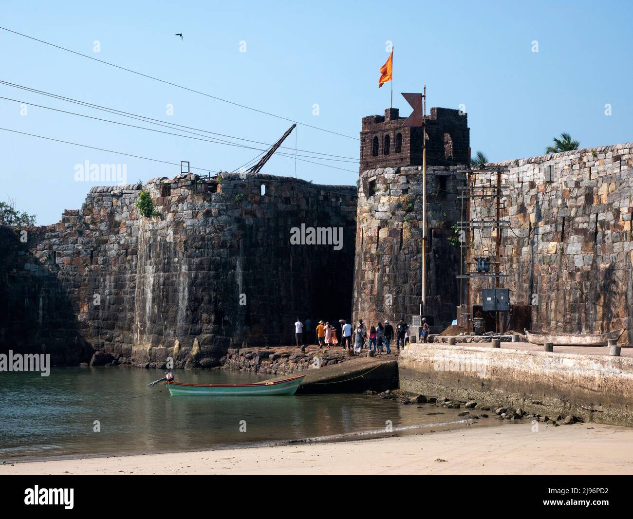 The Concealed Main Entrance Gate to The Sindhudurg Fort near malvan ...