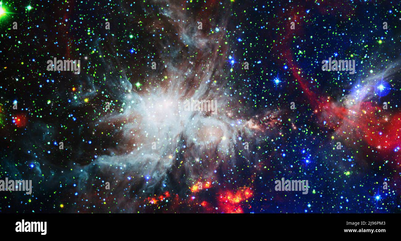 Deep space. Awesome science fiction render. Elements of this image ...