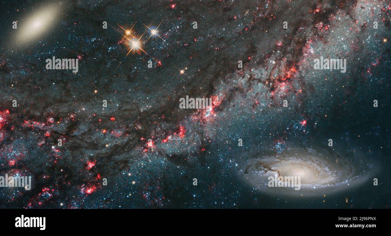 Deep space. Awesome science fiction render. Elements of this image ...