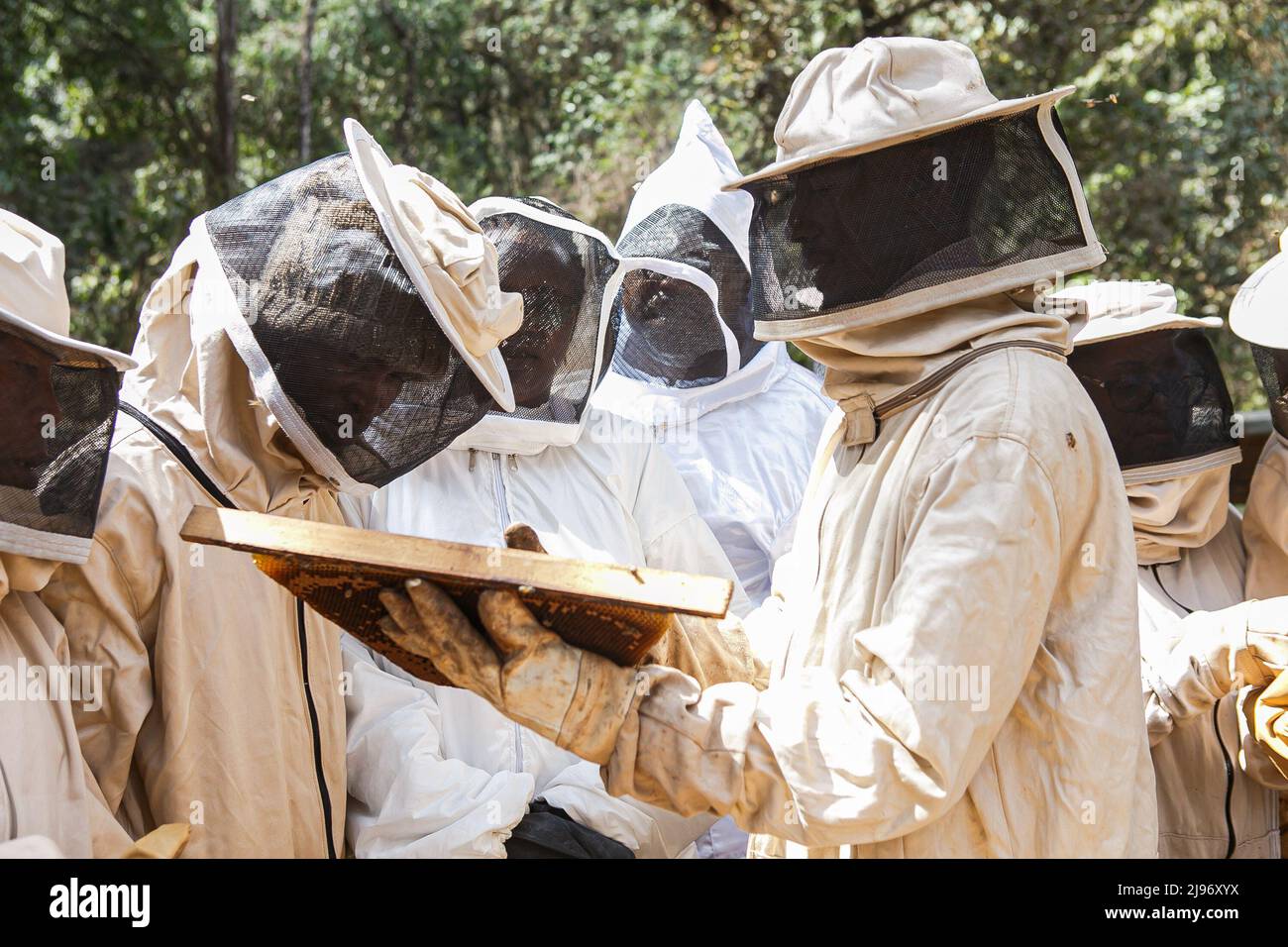 April 13, 2022, Nairobi, Kenya: An instructor at the National ...
