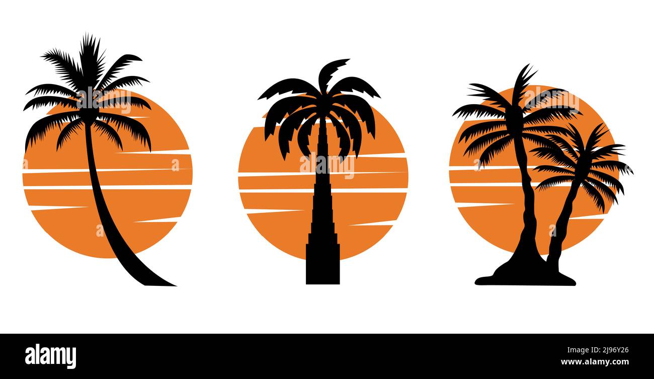 palm tree image vector Stock Vector Image & Art - Alamy
