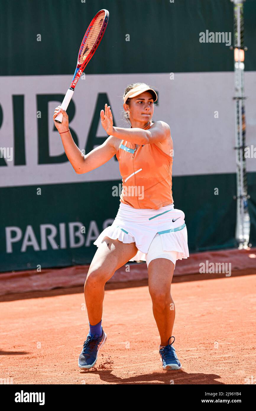 Anastasia Gasanova of Russia during the French Open (Roland-Garros ...