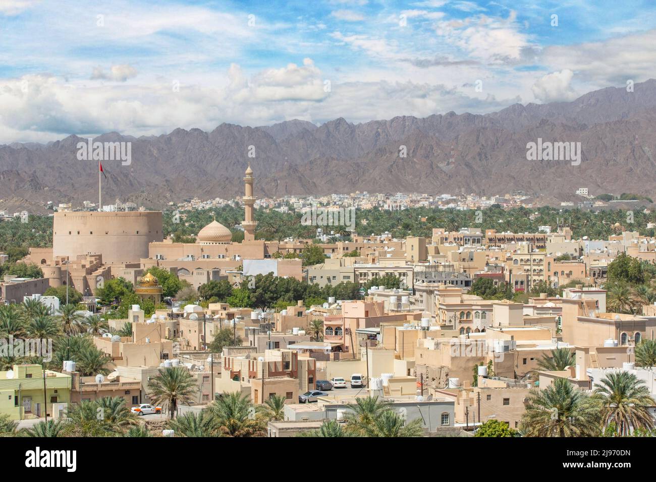 Nizwa, Oman - famous for its fortress and part of an amazing oasis full ...