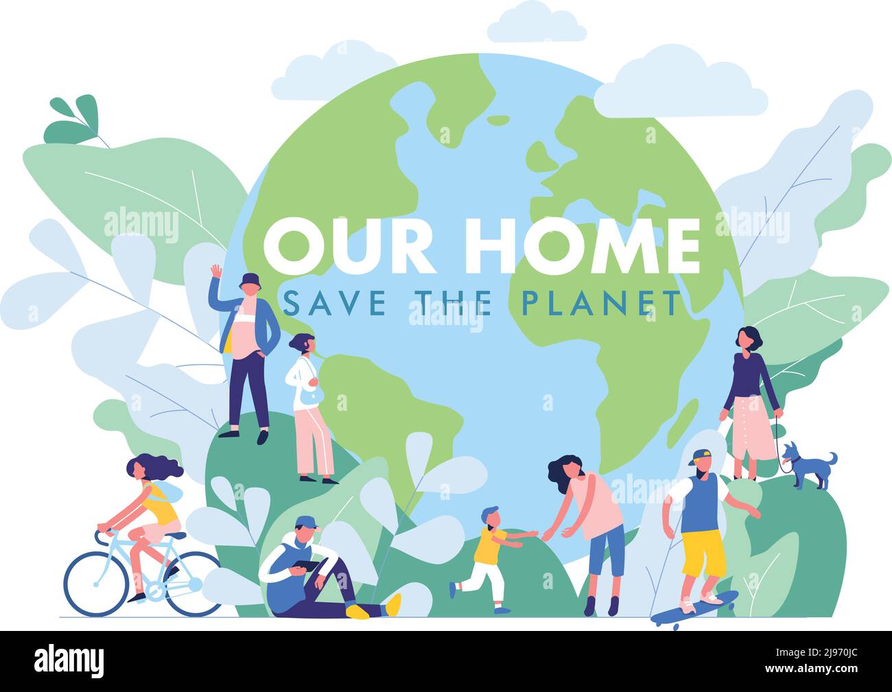 Protect nature multicultural hi-res stock photography and images - Alamy