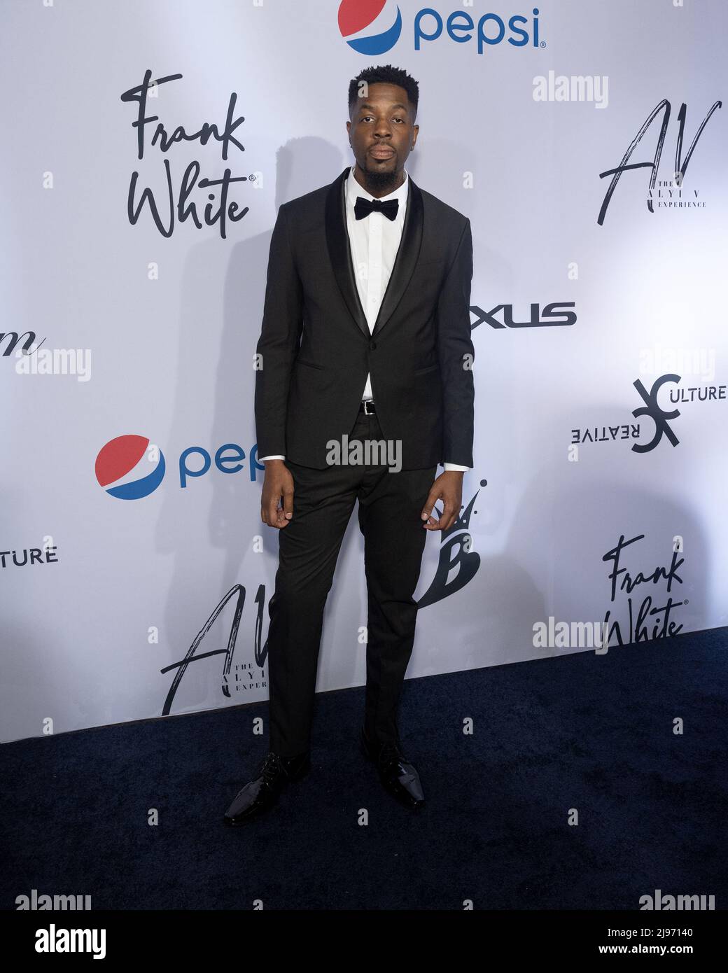 New York, USA. 20th May, 2022. Glenn Wright aka DJ Gwiz arrives at Lil ...