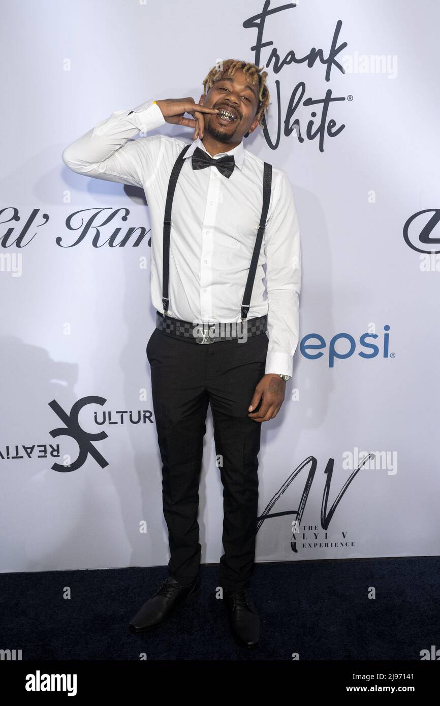 New York, USA. 20th May, 2022. Nizzle Man arrives at Lil Kim’s 2nd ...