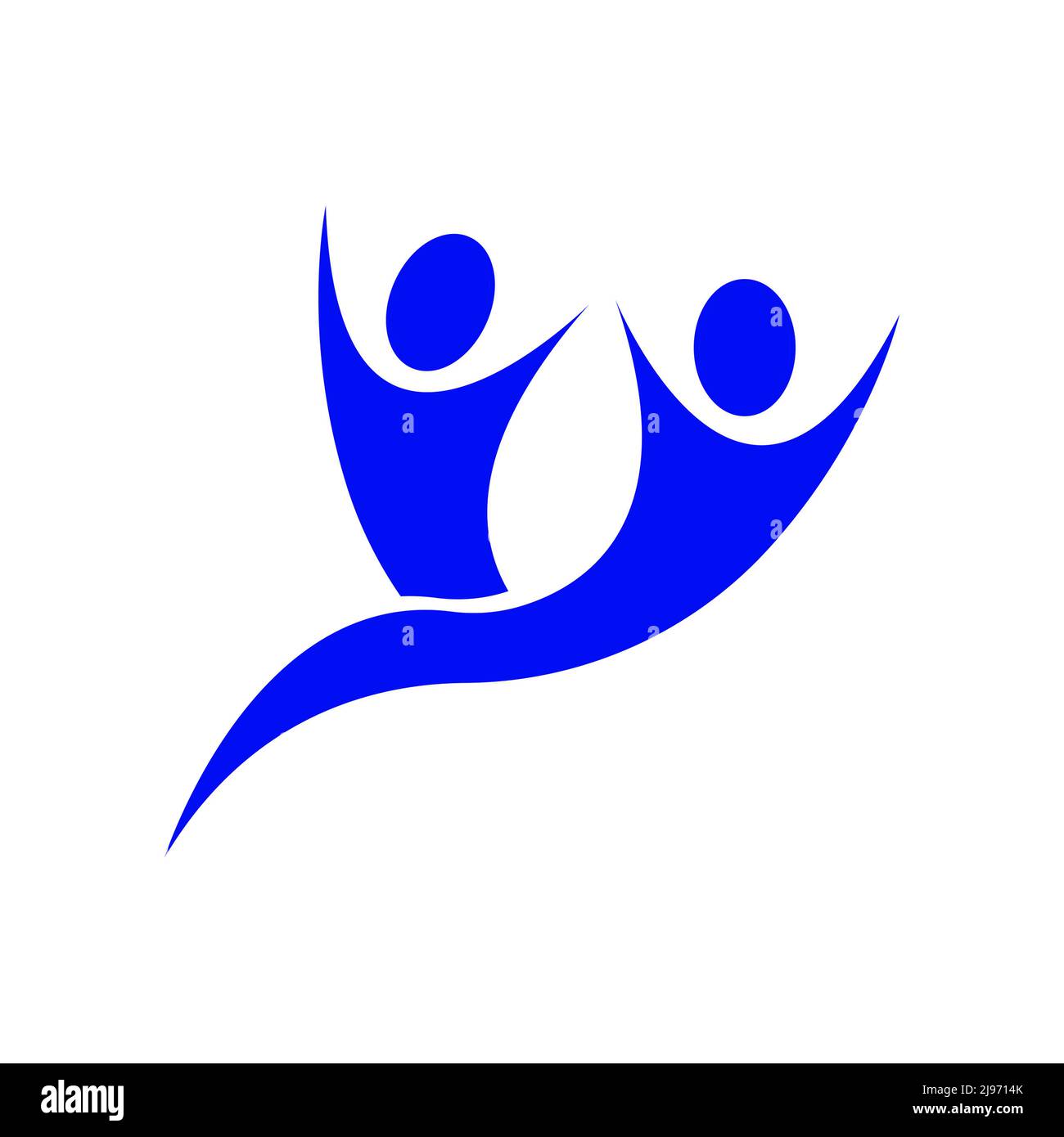 people logo stock illustration design Stock Photo - Alamy