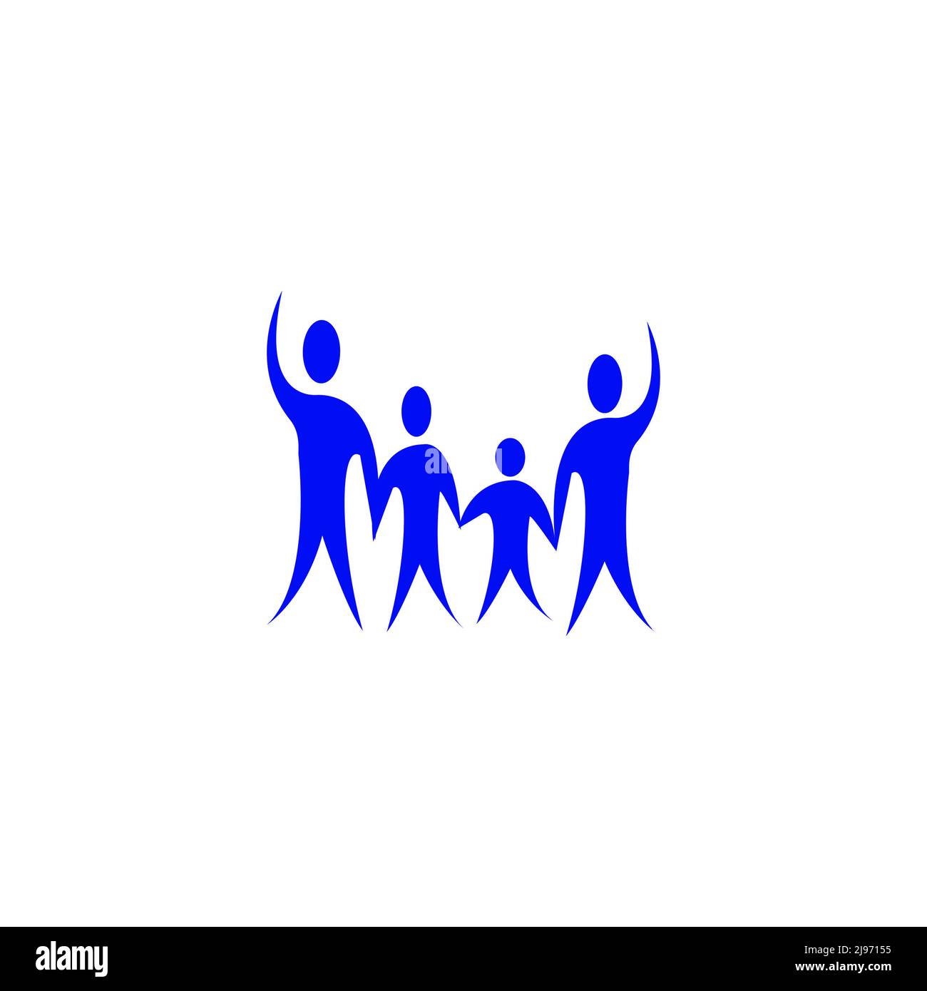 people logo stock illustration design Stock Photo - Alamy