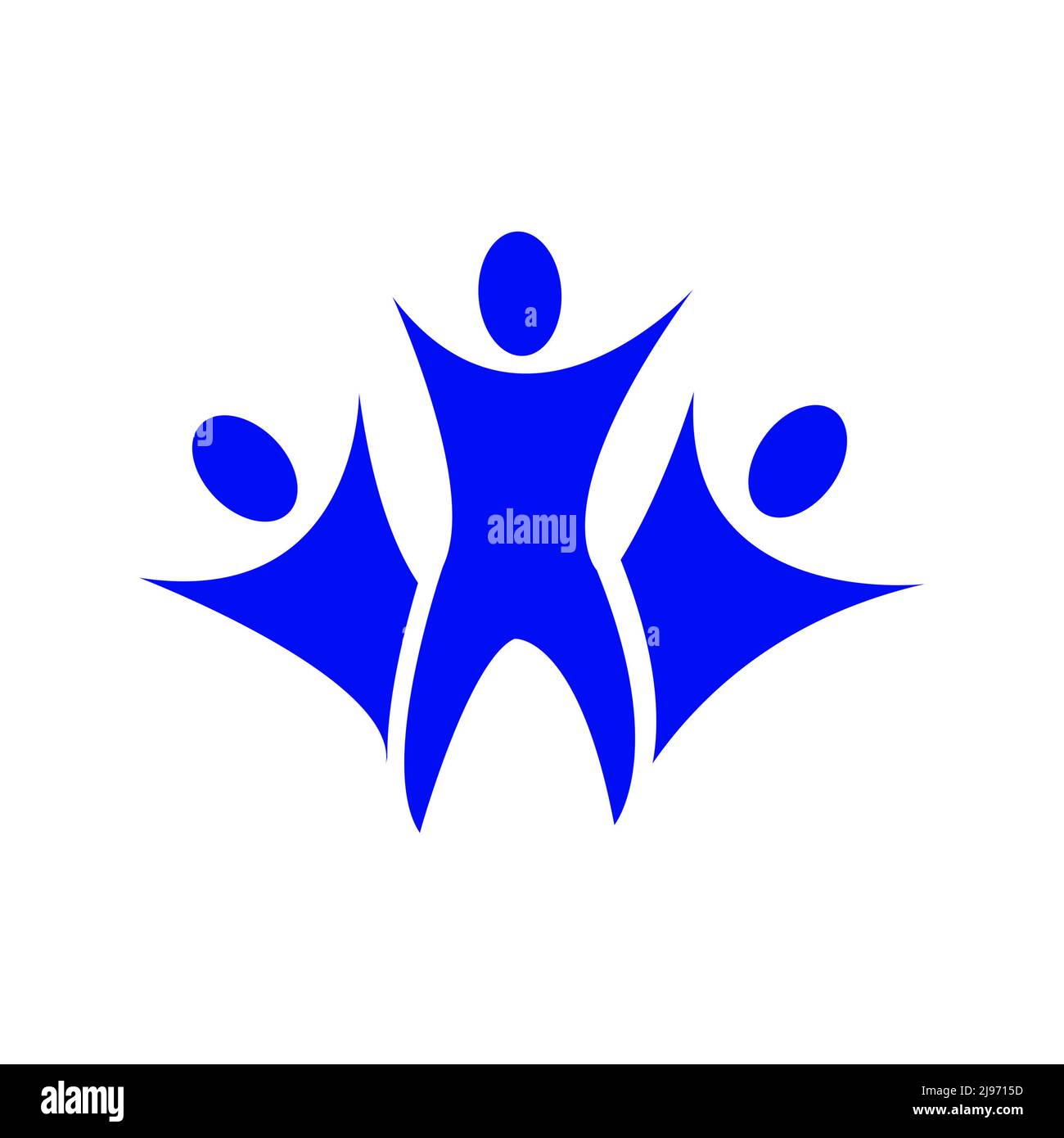 people logo stock illustration design Stock Photo - Alamy