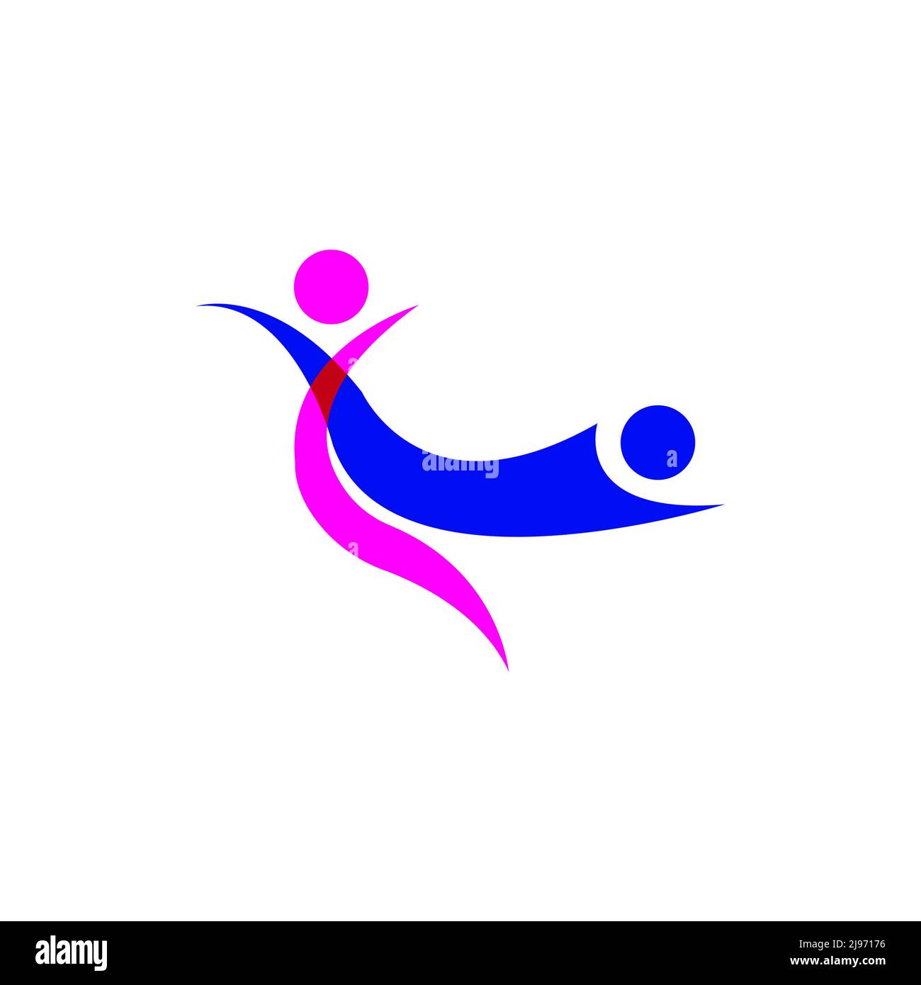 people logo stock illustration design Stock Photo - Alamy