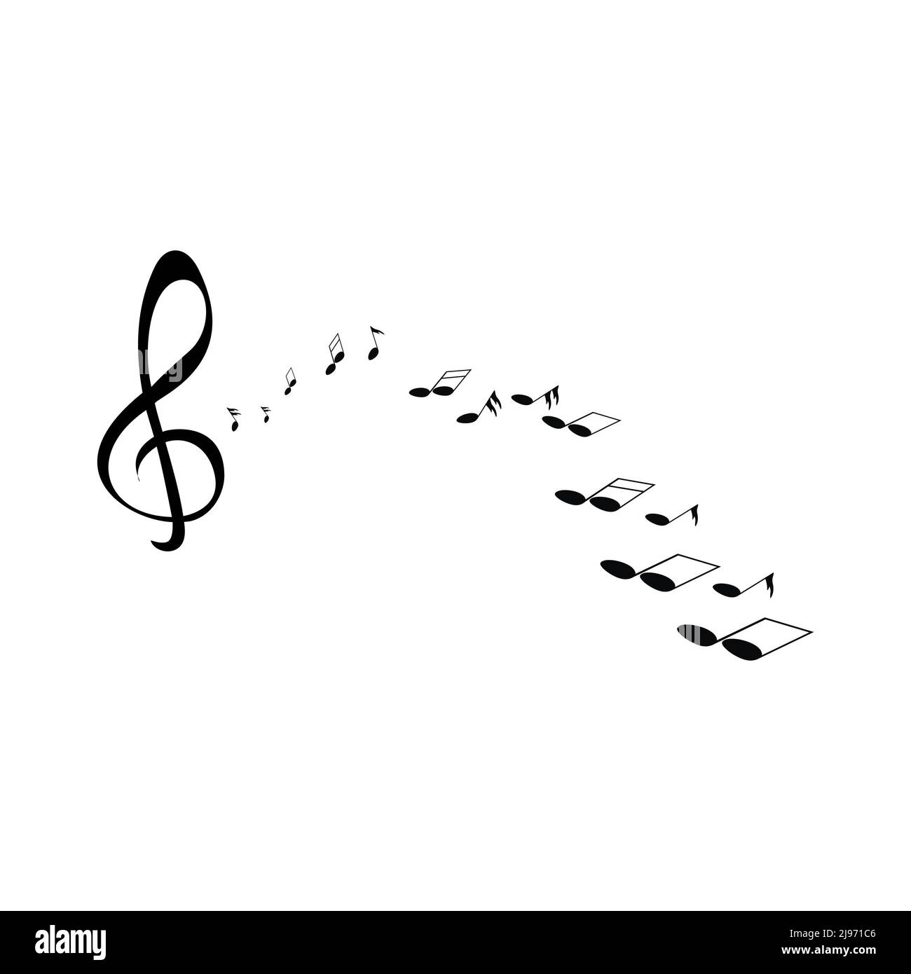 note logo stock illustration design Stock Photo - Alamy