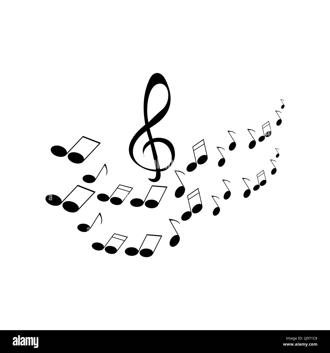 note logo stock illustration design Stock Photo - Alamy