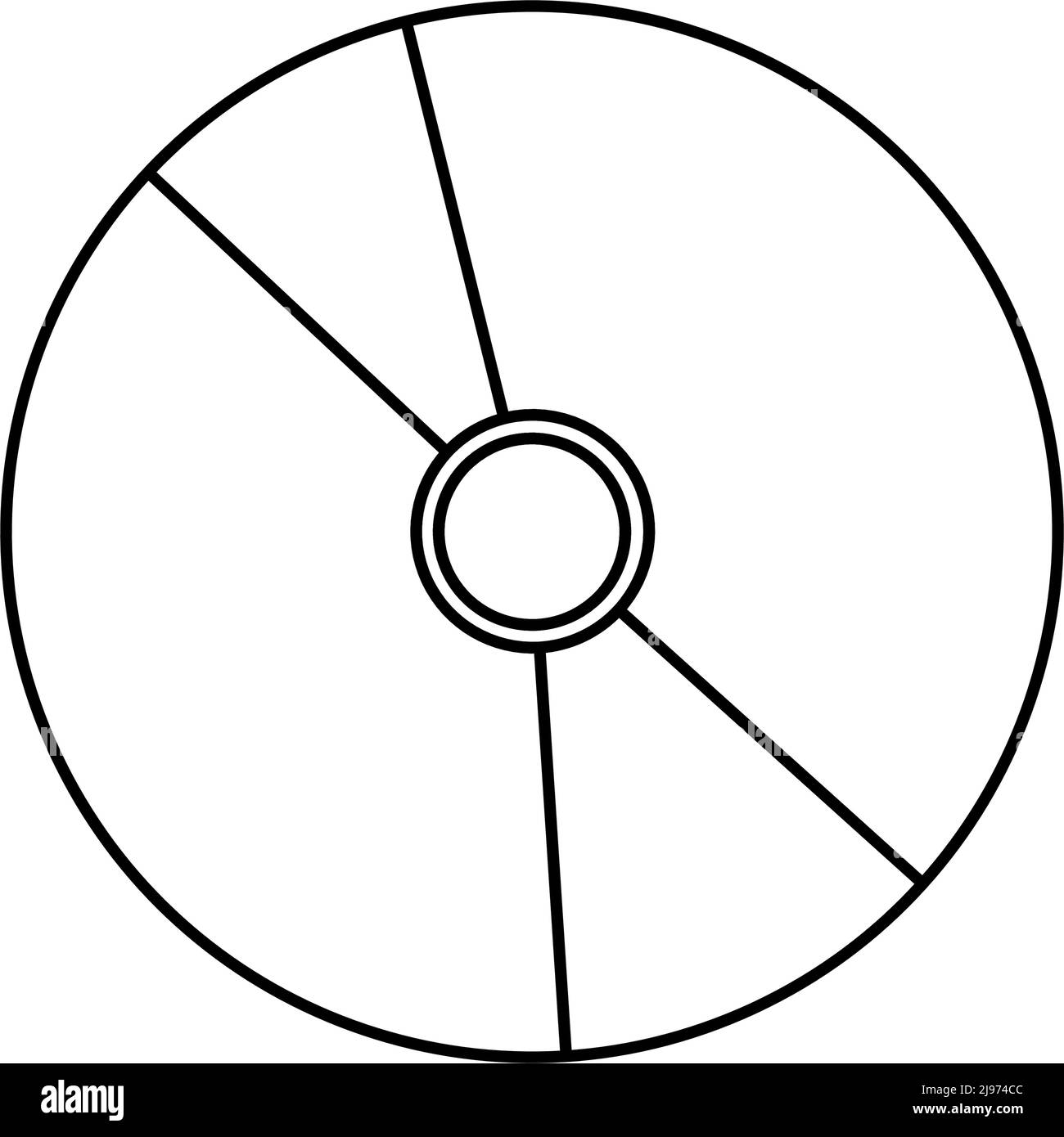 CD Disk Musical icon, outline style Stock Vector Image & Art - Alamy