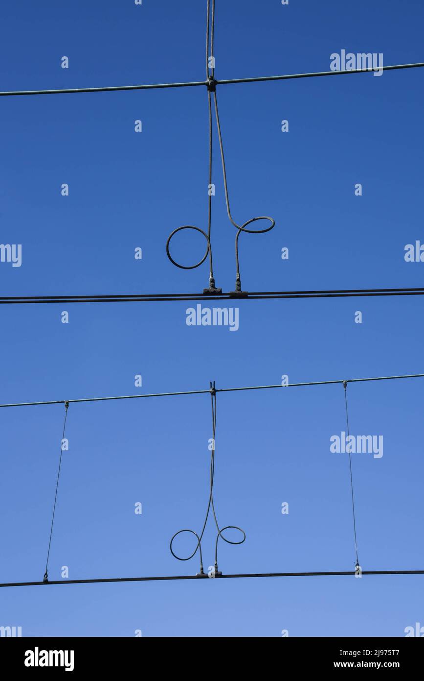 Catenary system hi-res stock photography and images - Alamy