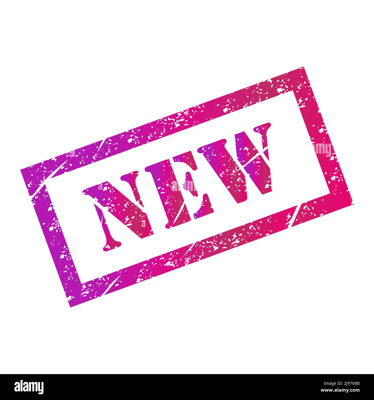 New stamp symbol, label sticker sign button, text banner vector ...